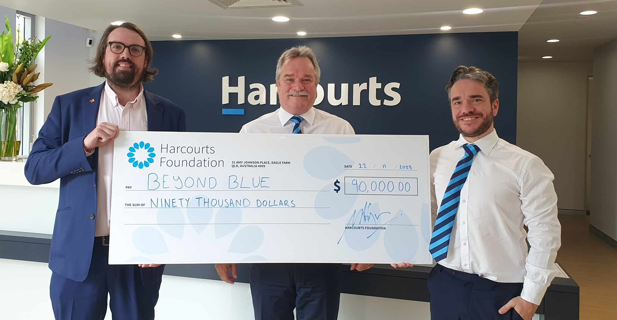 Harcourts Blue Friday Generates $90,000 Donation To Beyond Blue ...