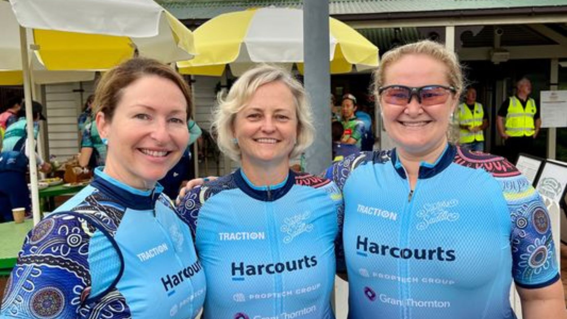 Harcourts Trio's Big Ride For TRACTION. | Resources | Harcourts Australia