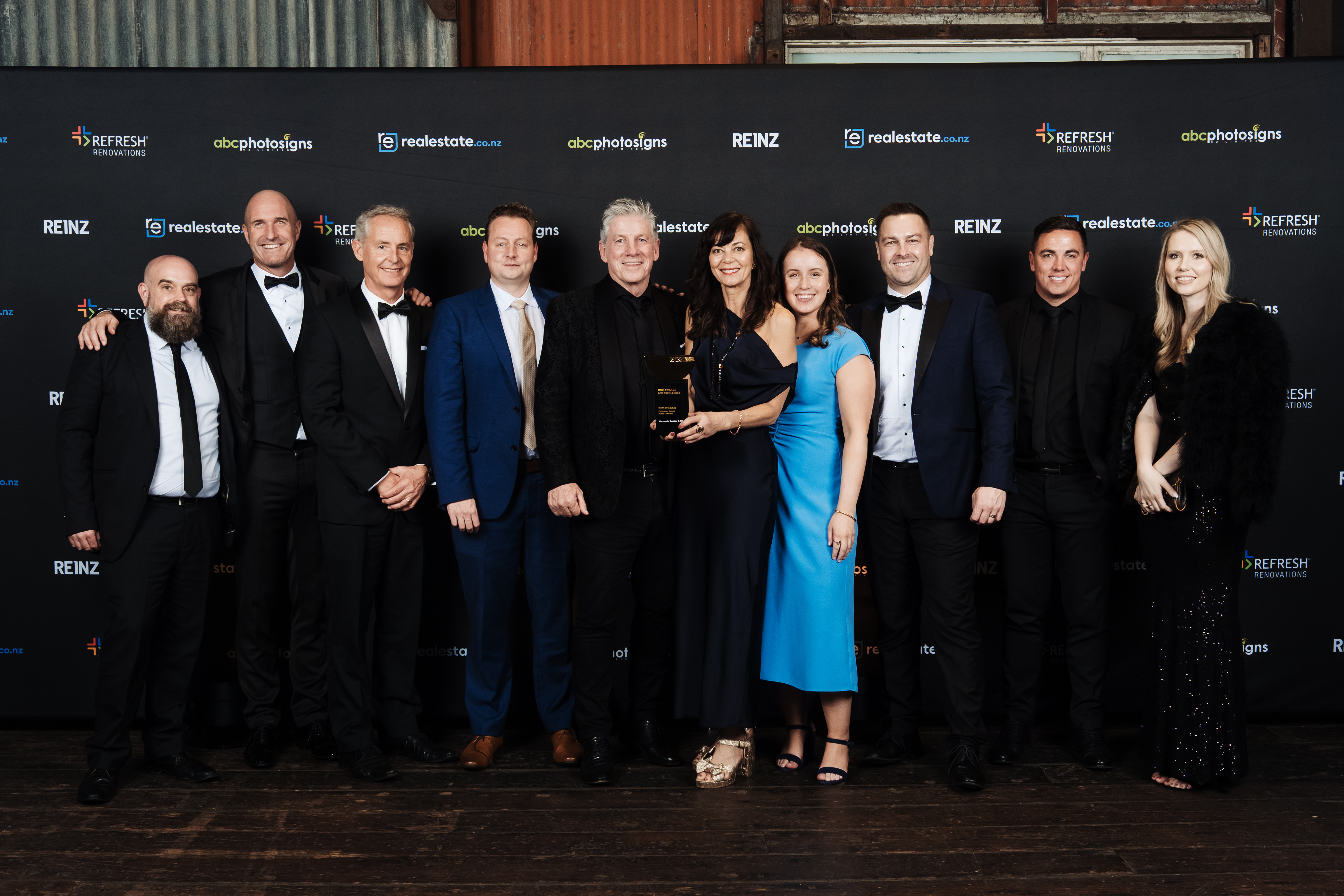 REINZ Community Service Award 2025 | Harcourts Cooper & Co Resources ...