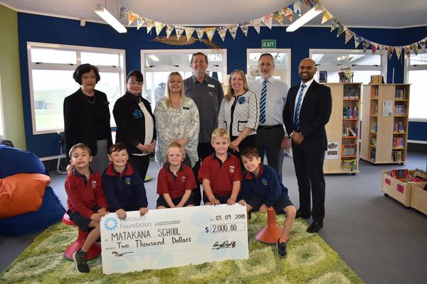 Donation to local school will enable children's learning | Resources | Harcourts New Zealand