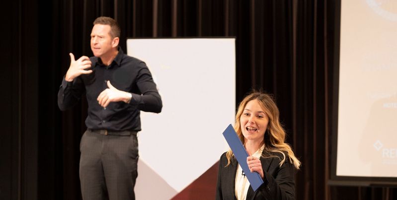 Harcourts Teams Up With Expression Australia For An Auslan Blue Friday ...